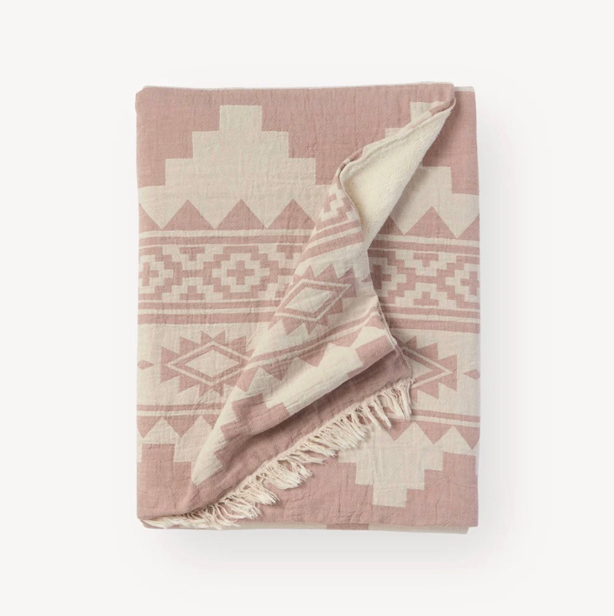 Shell Atzi Fleece Lined Throw – One World Bazaar