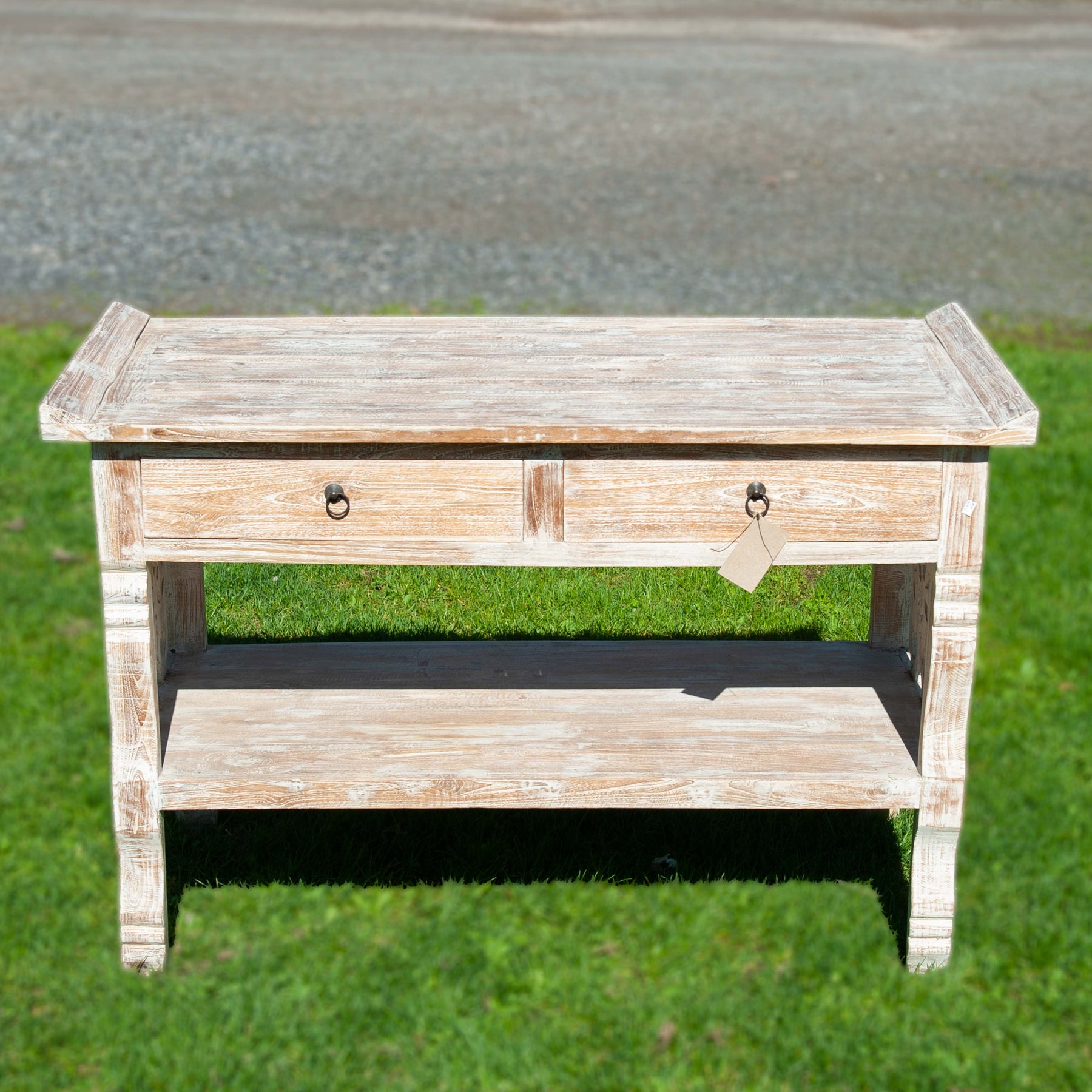Indonesian Mahogany Wood Console Table – One World Bazaar